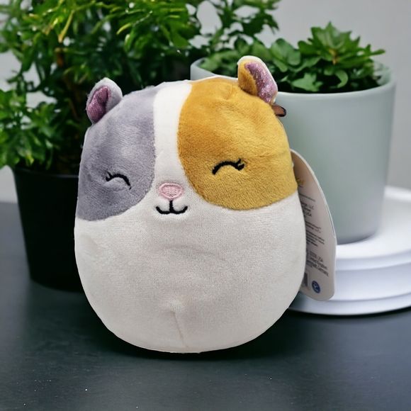KellyToys | Toys | Squishmallow 5 Pax The Orange Grey Hamster Soft ...